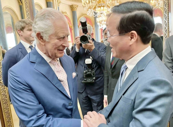 Chủ tịch nước Võ Văn Thưởng dự Lễ đăng quang của Nhà vua Anh Charles III