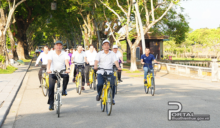Phát triển Huế trở thành thành phố xe đạp đặc trưng của cả nước